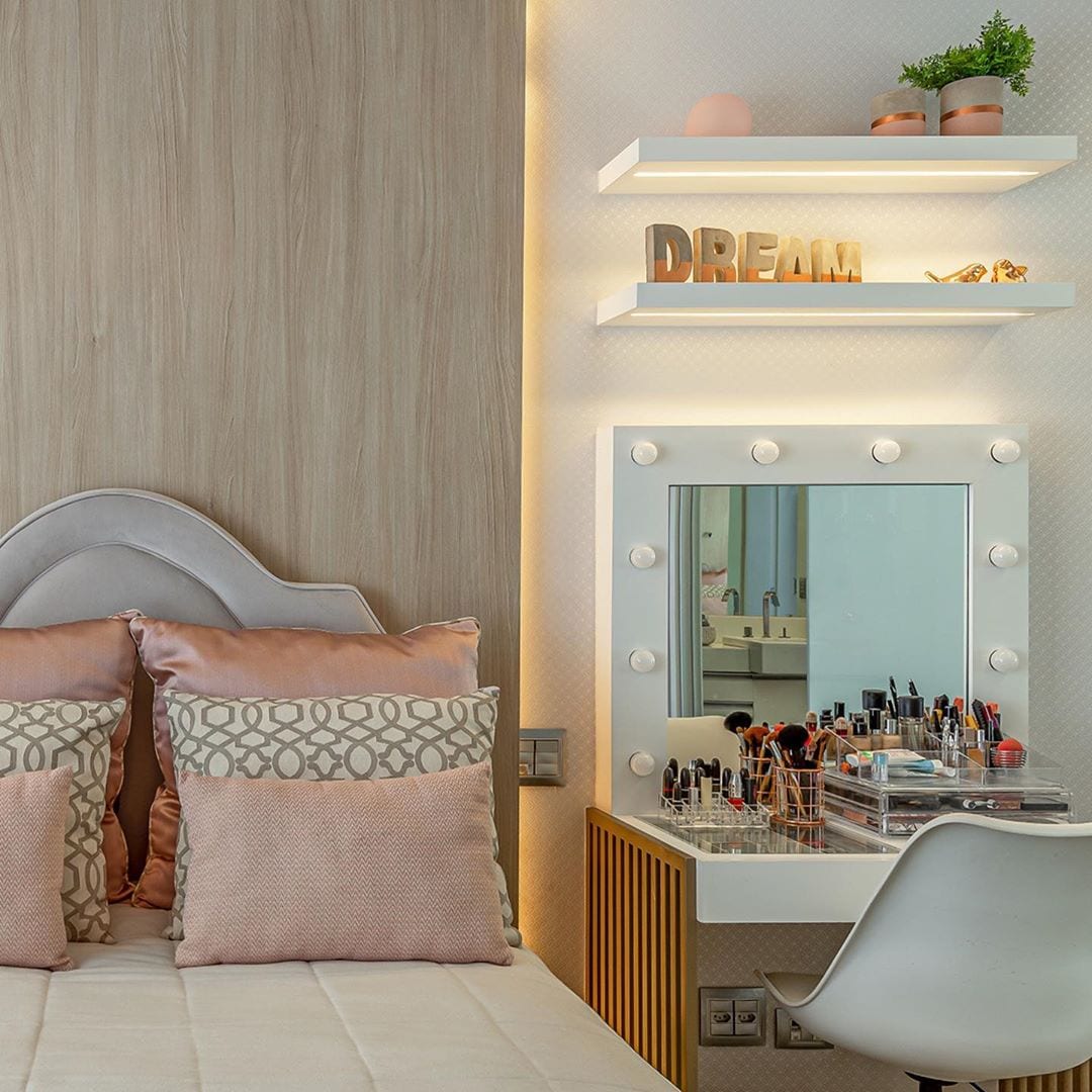 Penteadeira: 21 modelos belos e delicados para comprar