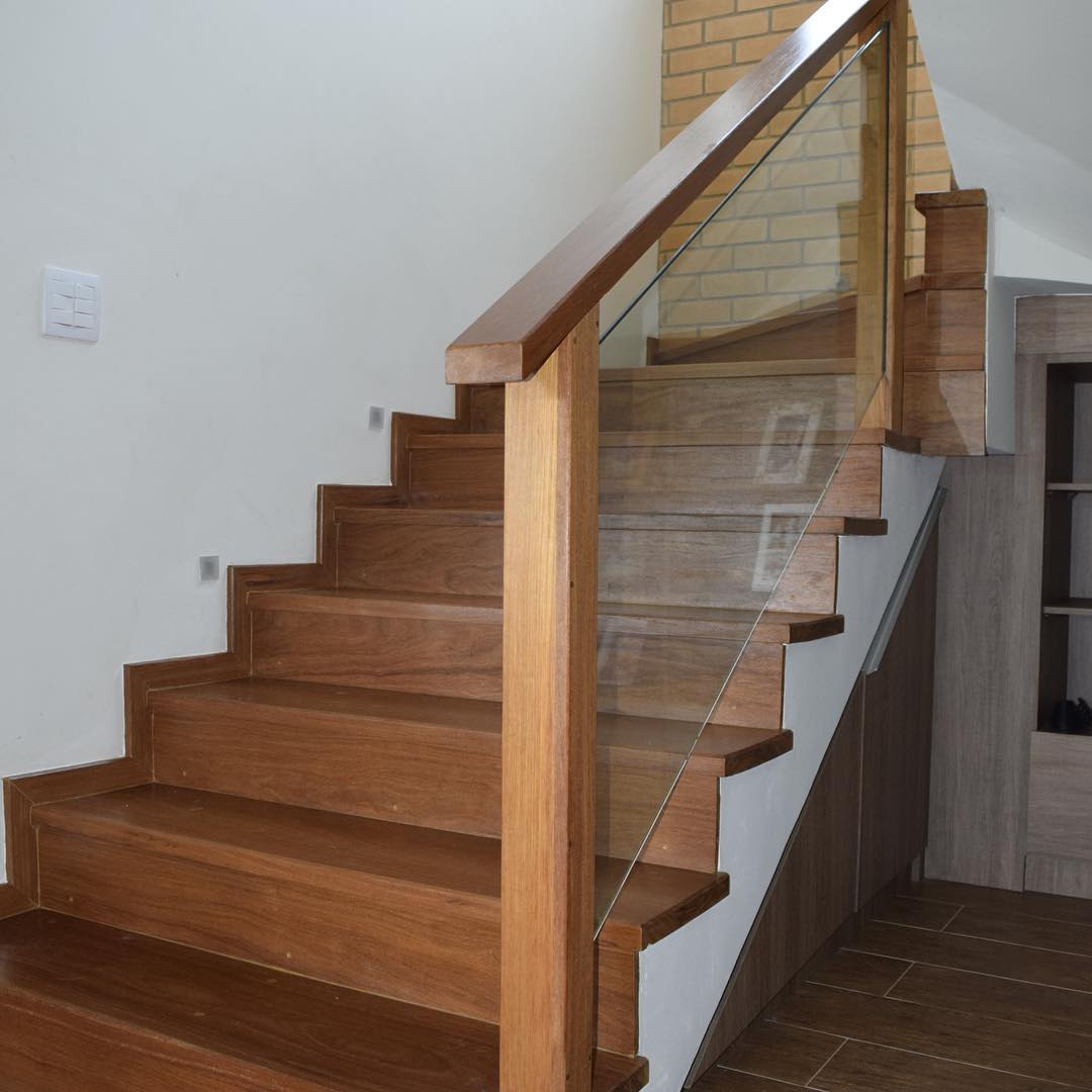 60+ escadas de madeira lindíssimas para você se inspirar