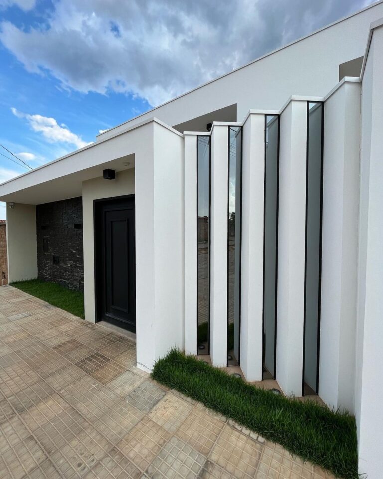 Muros de casas: 65 ideias para proteger e modernizar