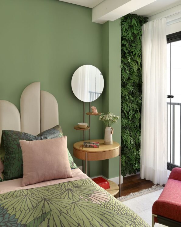 Quarto verde: 30 fotos e dicas para apostar na cor