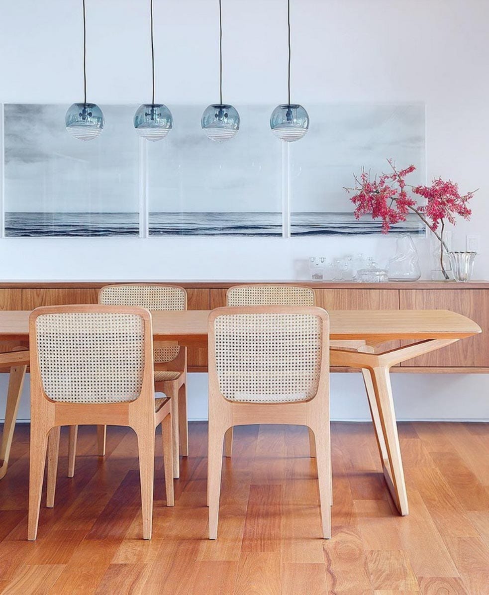 Mesas de madeira: 60 modelos para deixar a sua casa CHARMOSA