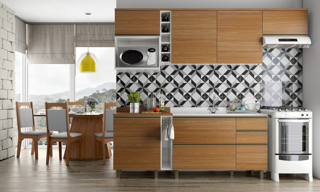 Cozinha modulada: 80 modelos que unem funcionalidade e estilo