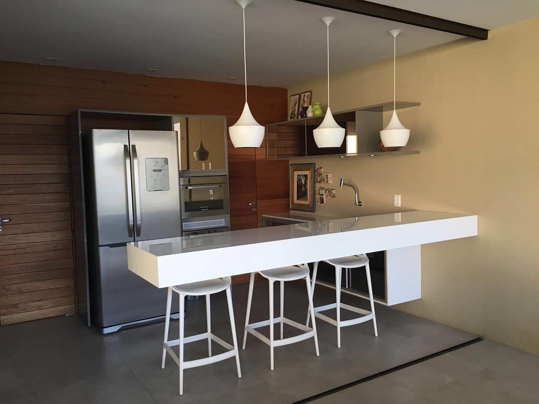 Bancada suspensa: 50 modelos que trazem sofisticação