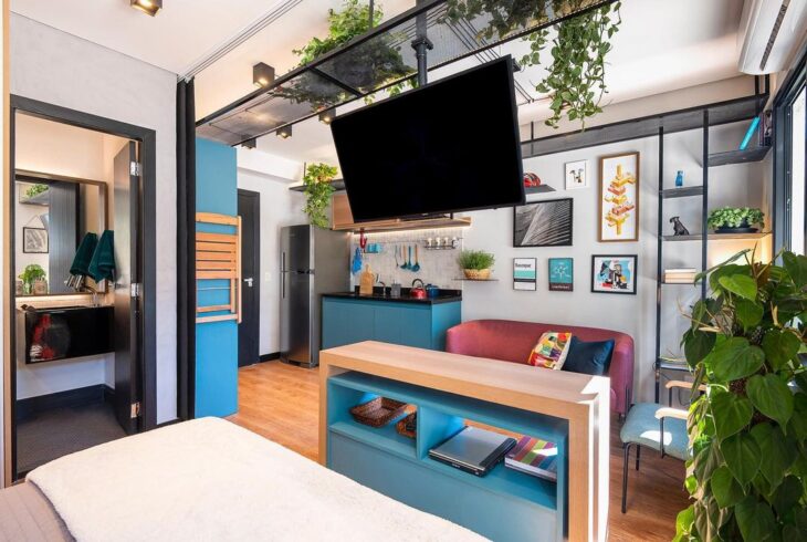 Decoração de kitnet: 50 ideias para deixá-la com a sua cara