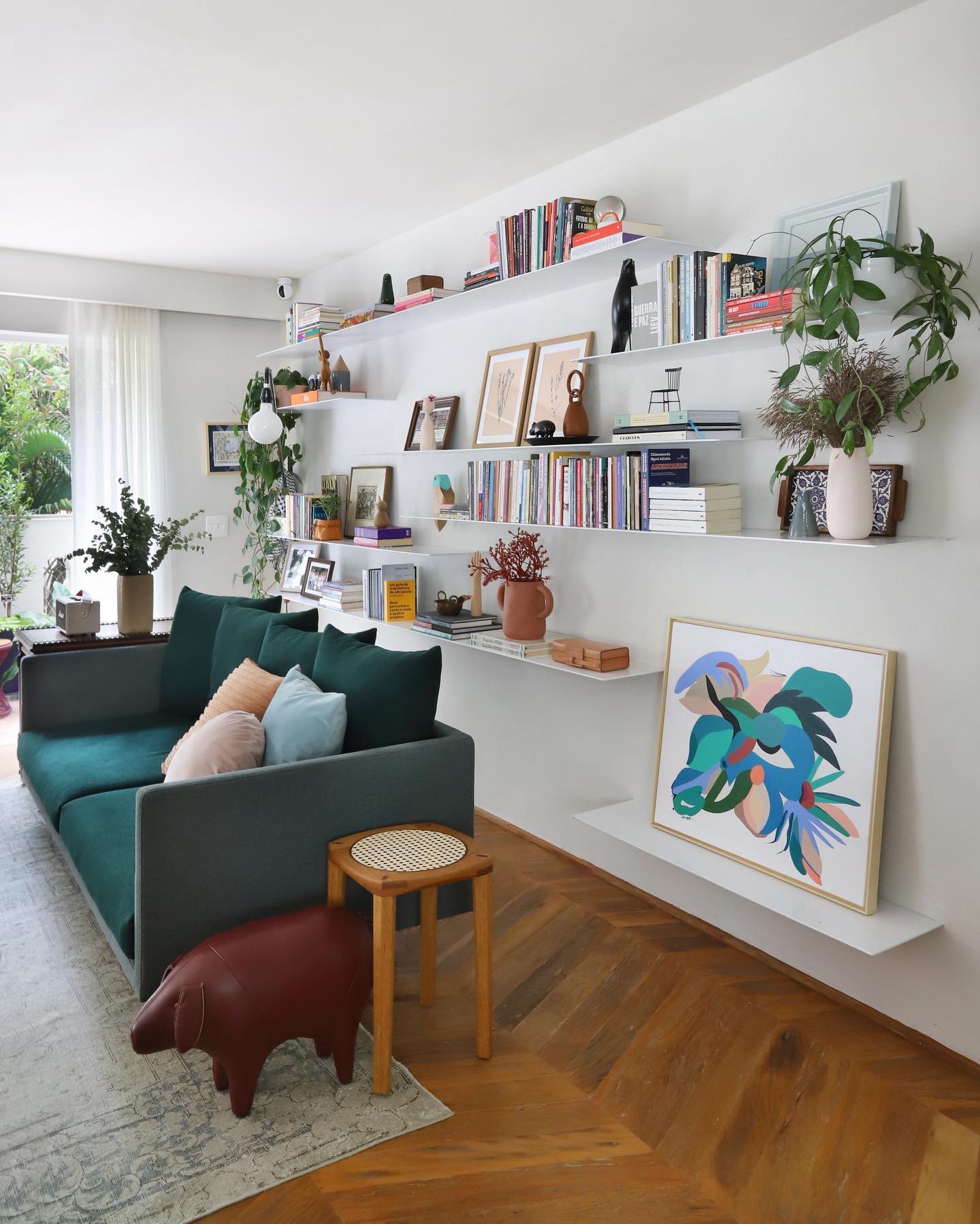 Prateleira para livros: 60 modelos lindos para decorar e organizar