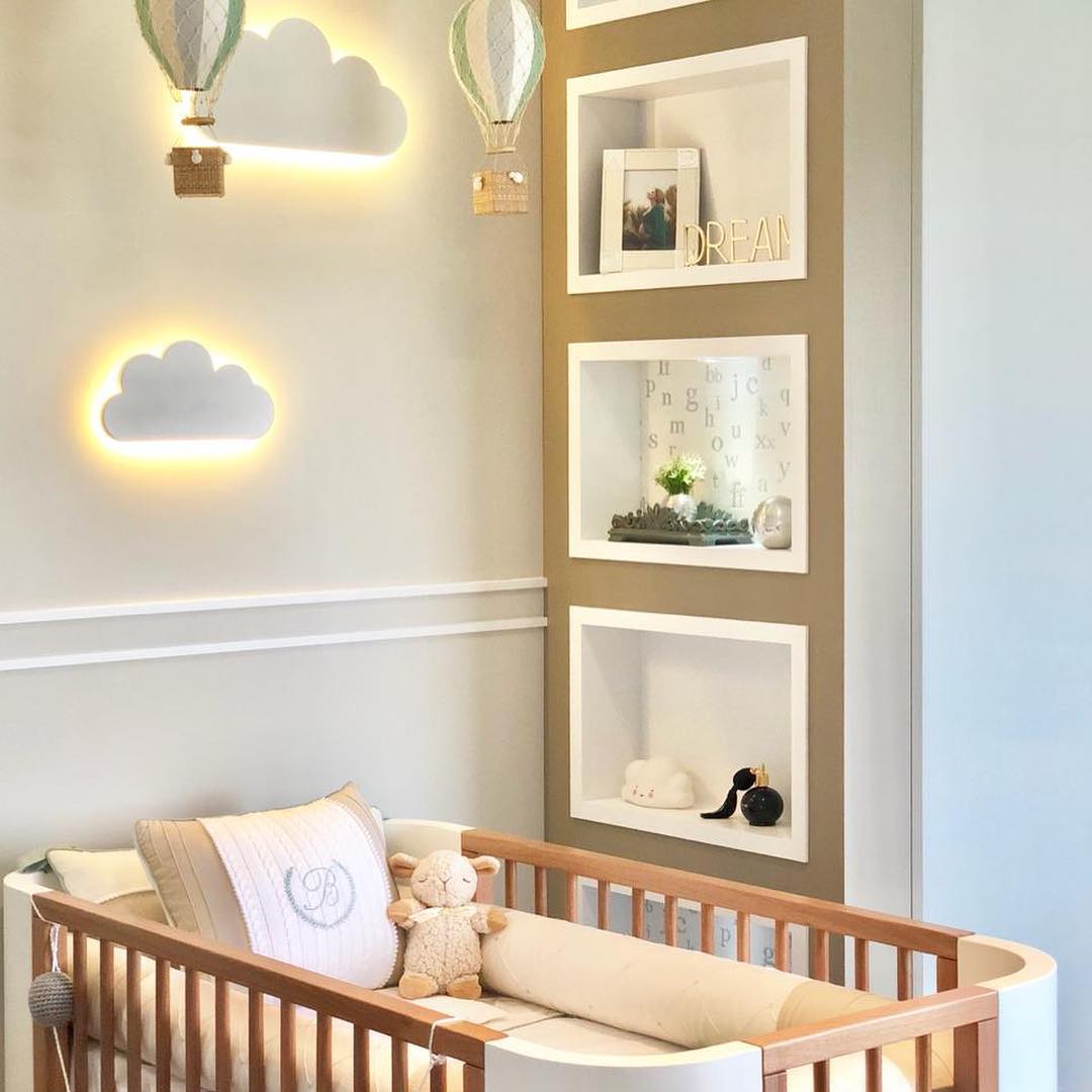 Nichos para quarto de bebê: 70 ideias + tutoriais criativos