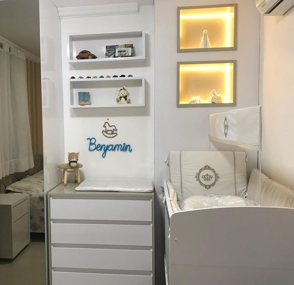 Nichos para quarto de bebê: 70 ideias + tutoriais criativos