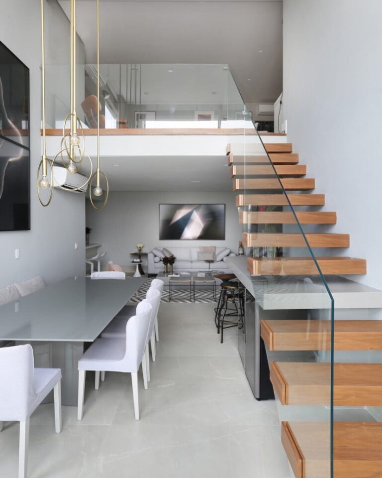 Modelos de escadas: 8 tipos e 48 ideias incríveis (FOTOS)