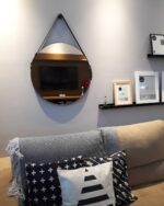 Parede cinza: 70 fotos de ambientes confortáveis e estilosos