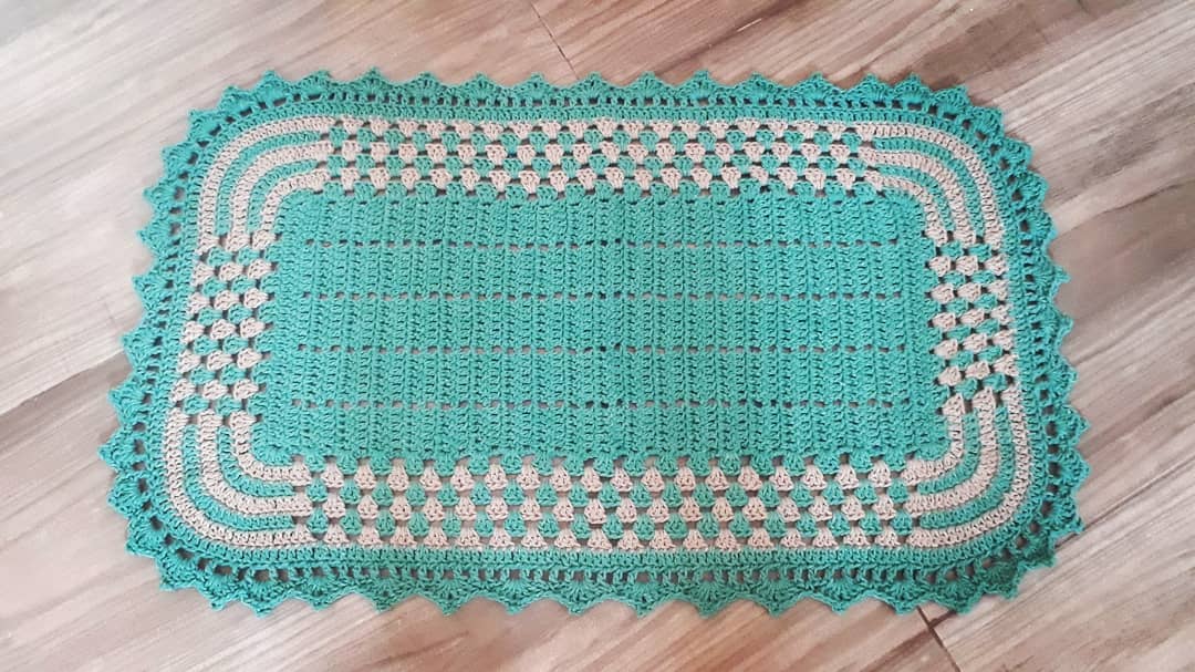 90 ideias de tapete de crochê retangular para sua casa