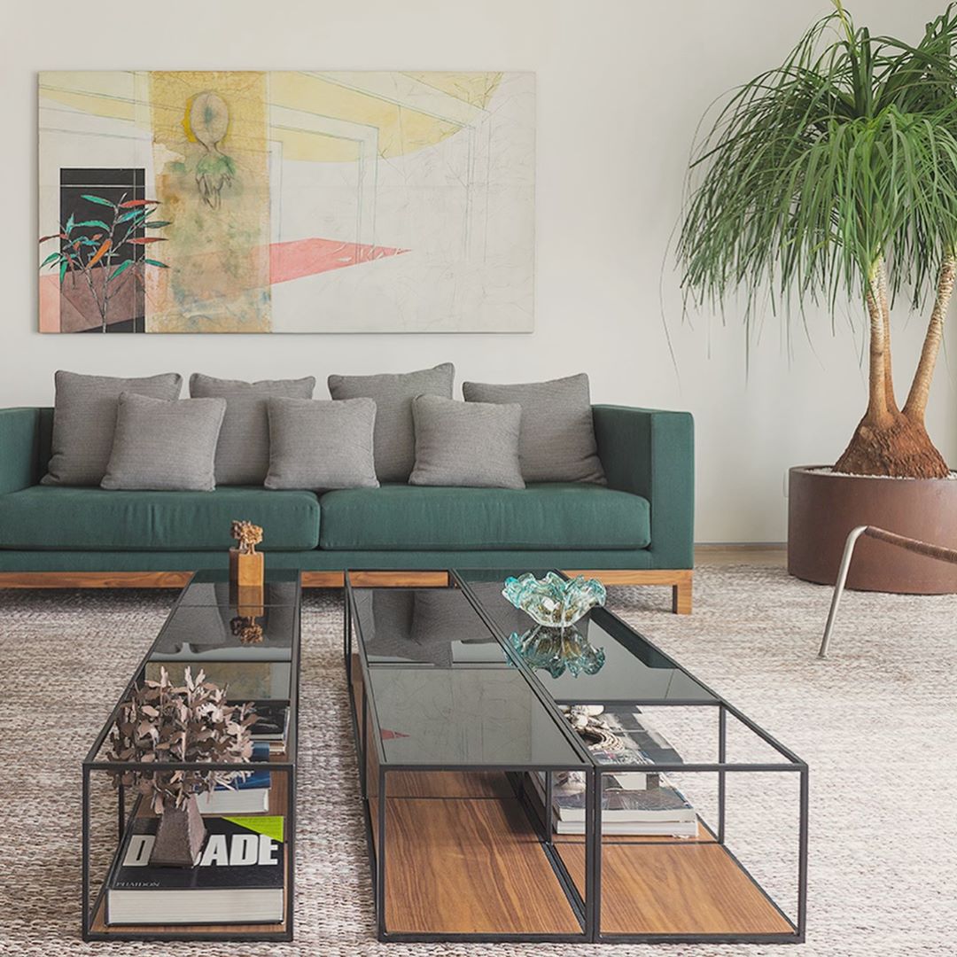 Sofás modernos: 80 modelos estilosos e confortáveis para a sala