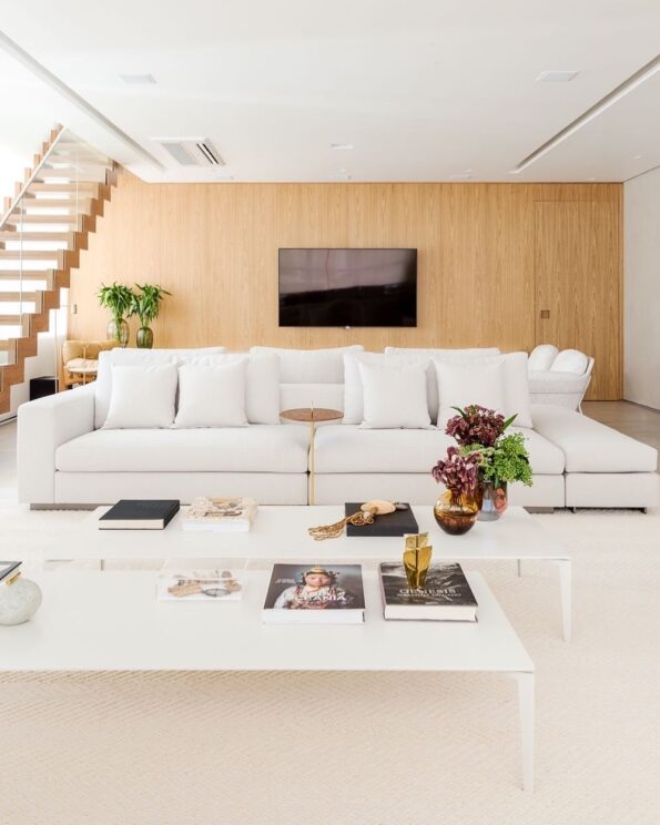 Sofá branco: 70 ideias elegantes para adotar a peça