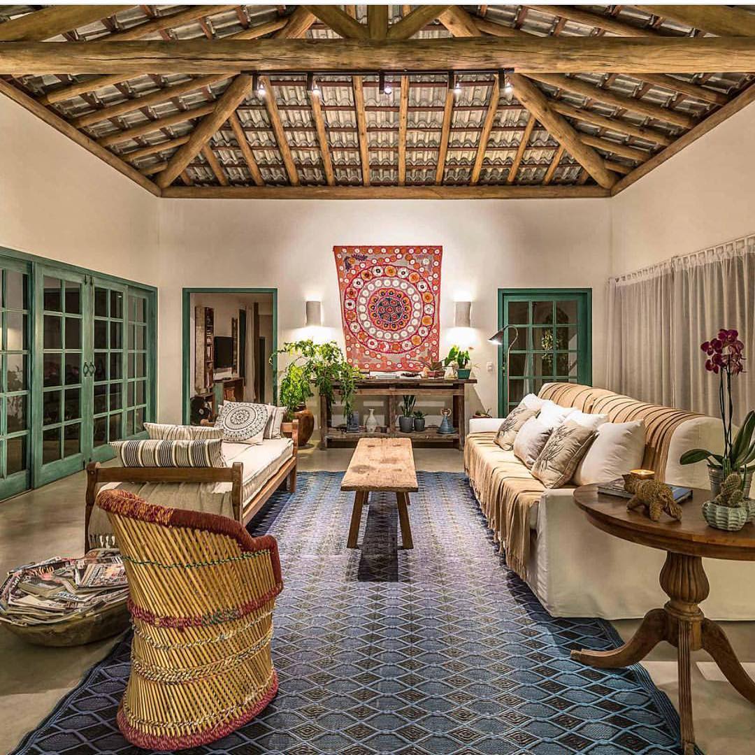 Casa rústica: 60 fotos para se inspirar nesse estilo natural