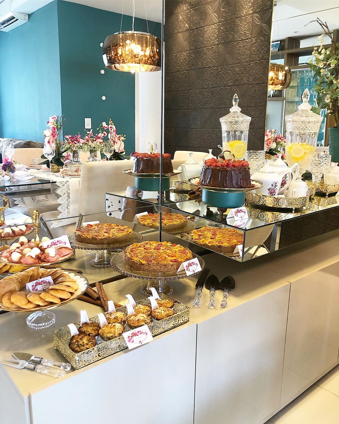 Chá da tarde: como organizar, o que servir + 70 fotos