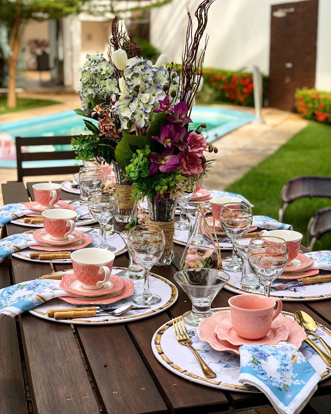 Chá da tarde: como organizar, o que servir + 70 fotos