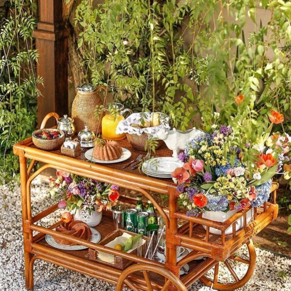 Chá da tarde: como organizar, o que servir + 70 fotos