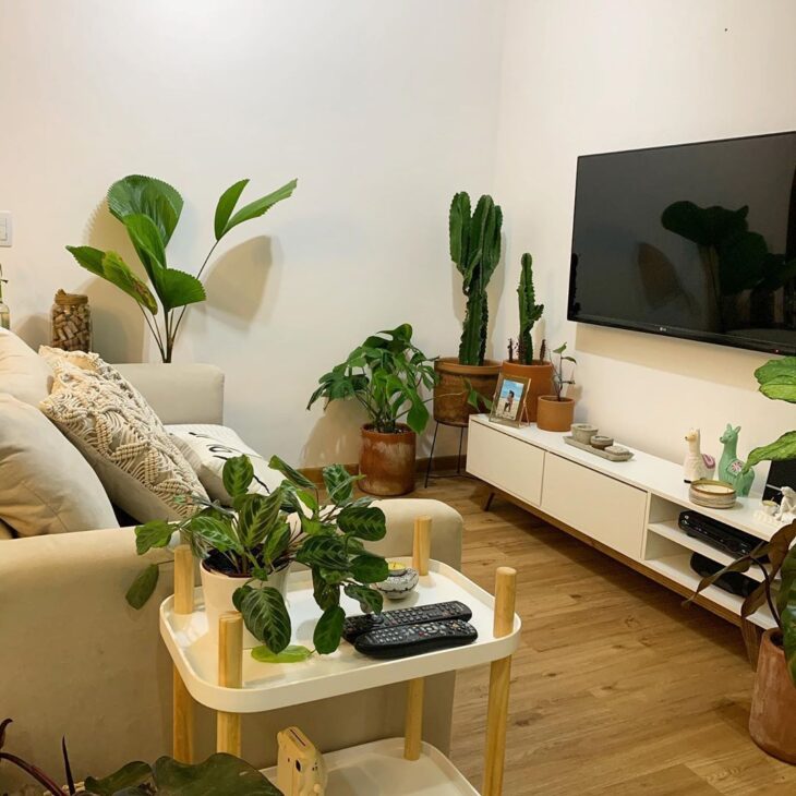 Sofá bege: 70 ideias elegantes para adotar em sua sala