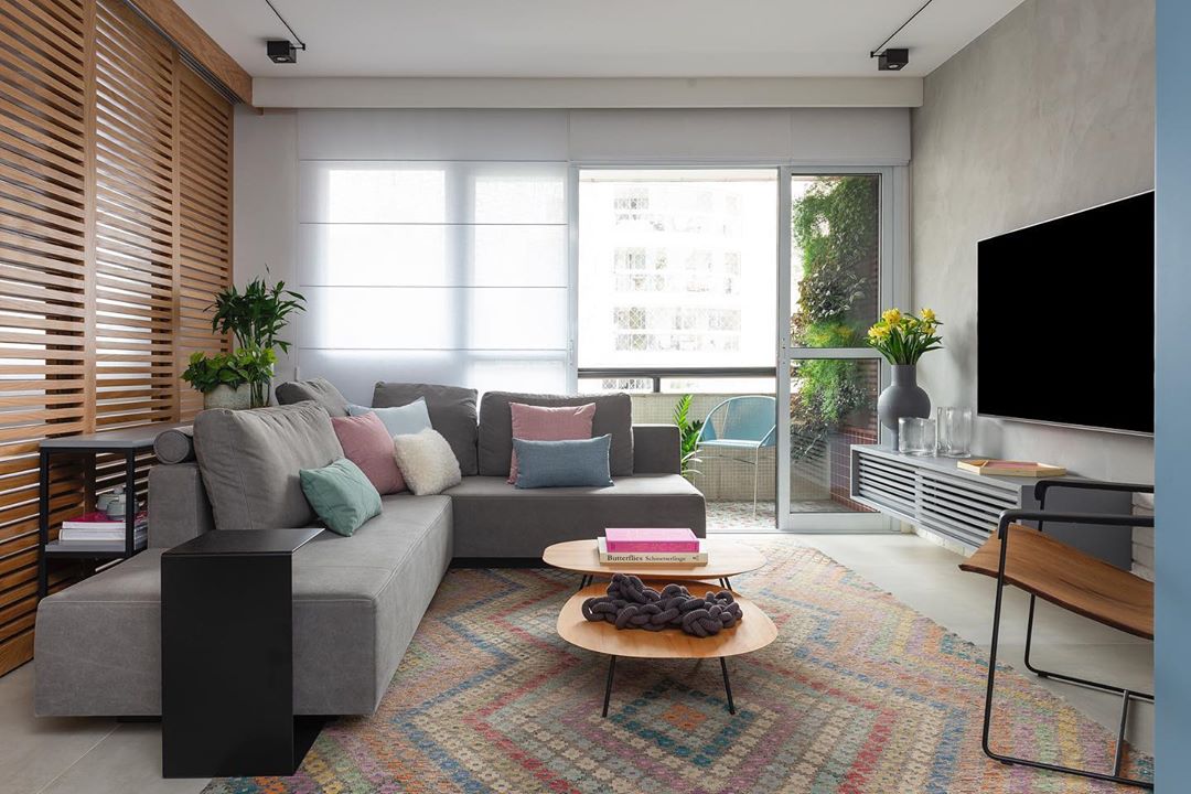 Sofá modular: 50 maneiras de adequar um modelo ao seu espaço