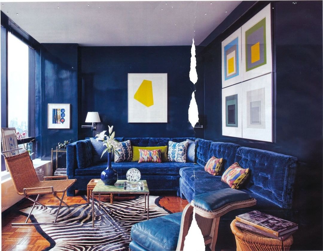 Azul marinho: 75 ideias de decoração com o tom que é tendência
