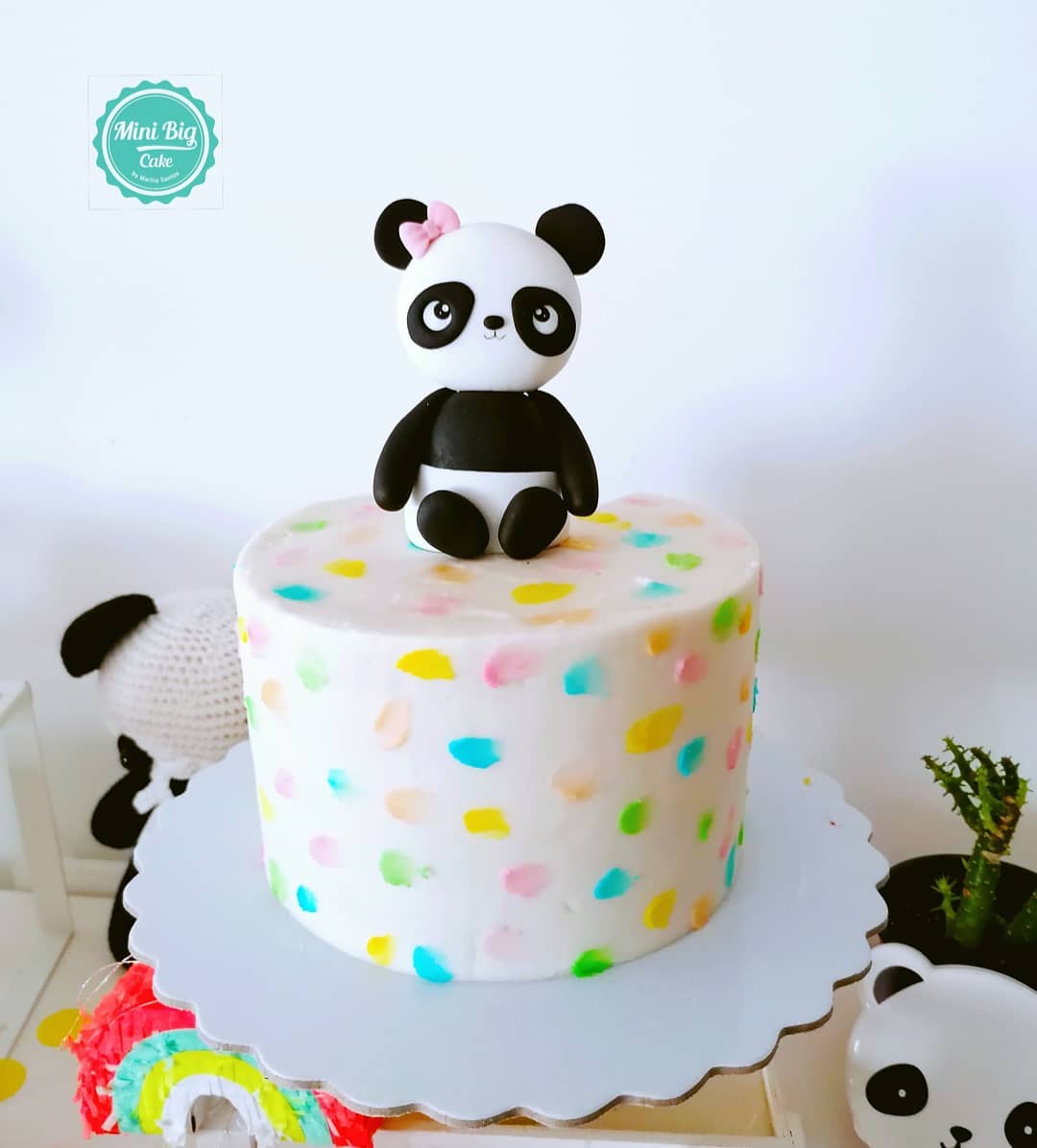 Bolo panda: 70 ideias tão fofas que vai te dar dó de comer