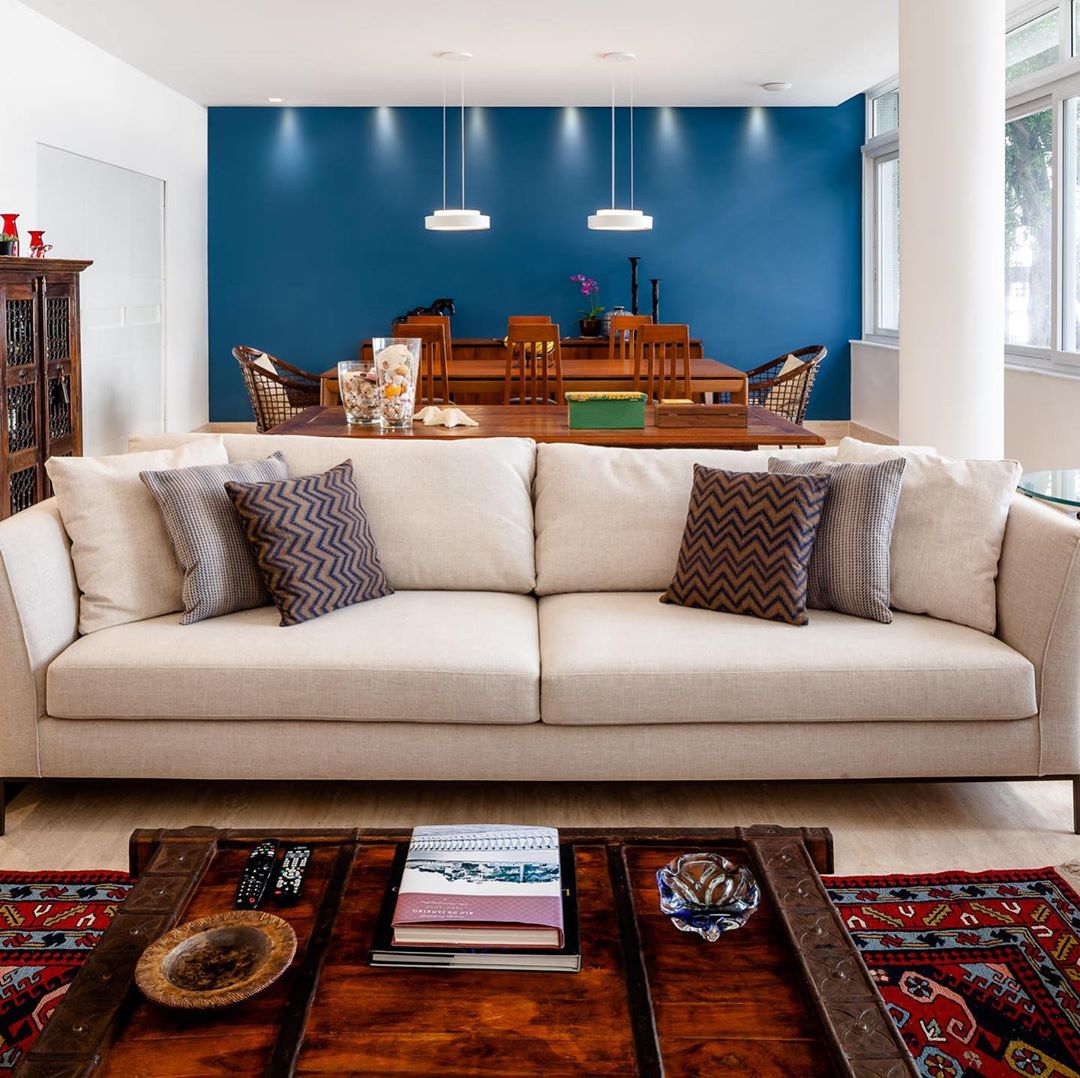 Parede azul: 85 ideias incríveis para decorar a sua casa