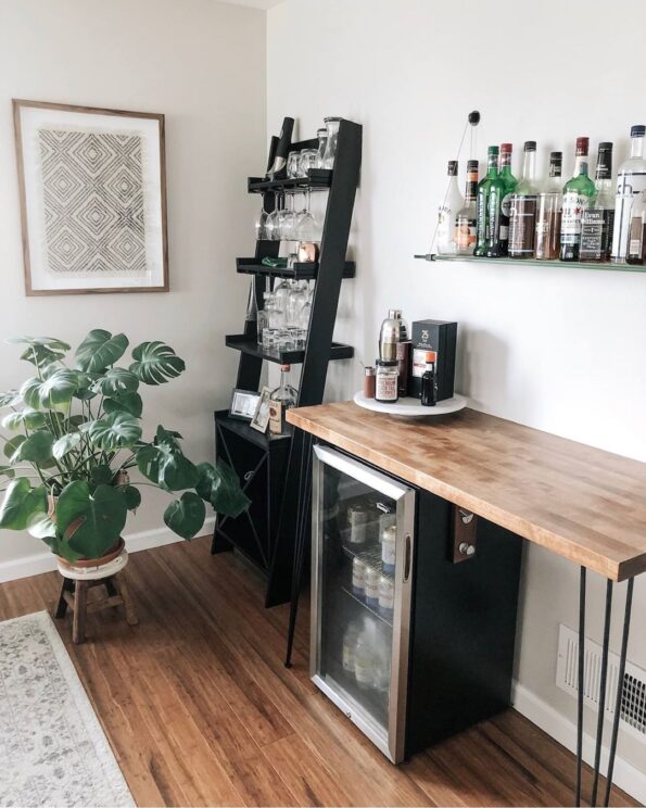 Minibar: 20 inspirações para criar esse cantinho em casa