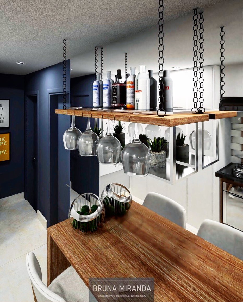 Minibar: 20 inspirações para criar esse cantinho em casa