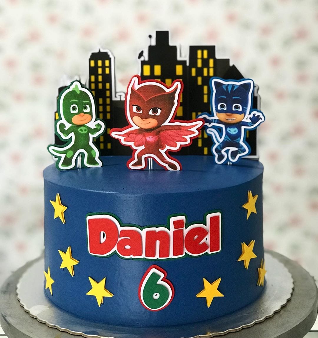 Bolo PJ Masks: 70 inspirações IN-CRÍ-VEIS para uma festa radical