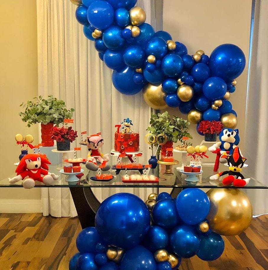 Festa Sonic: 50 decorações lindíssimas que vão encantar os pequenos