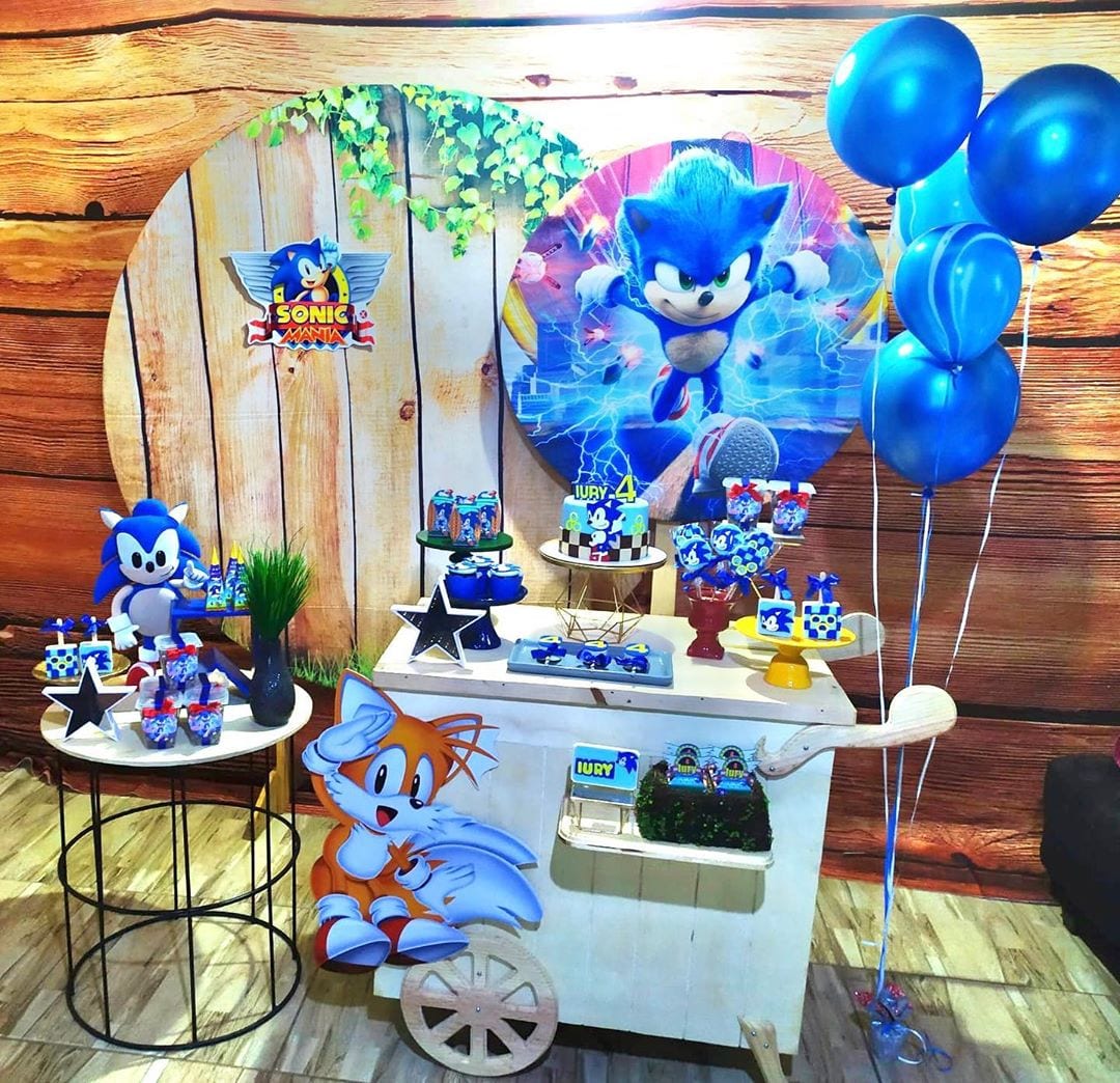 Festa Sonic: 50 decorações lindíssimas que vão encantar os pequenos