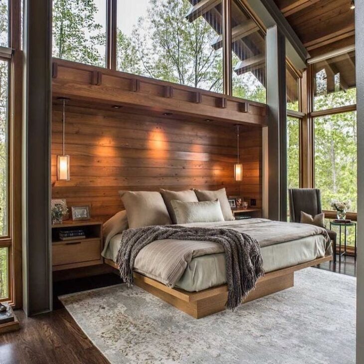 Quarto rústico: 80 decorações que vão te impressionar pelo estilo