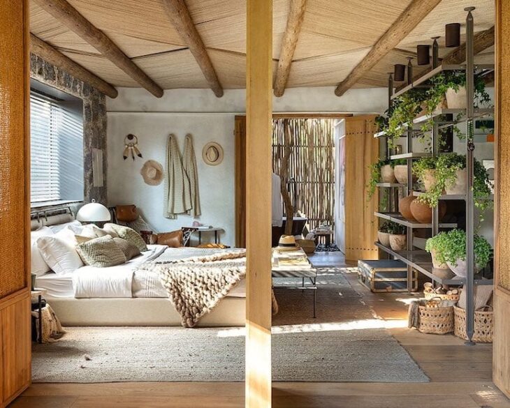 Quarto rústico: 80 decorações que vão te impressionar pelo estilo