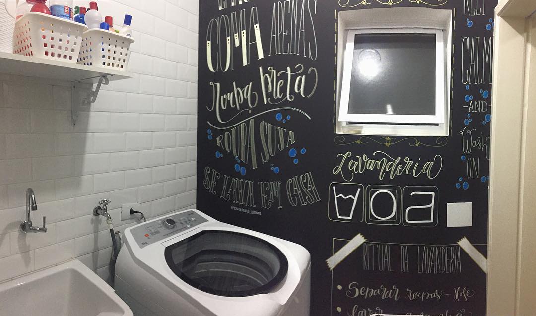 Tinta lousa: como usar + 70 ideias para escrever nas paredes