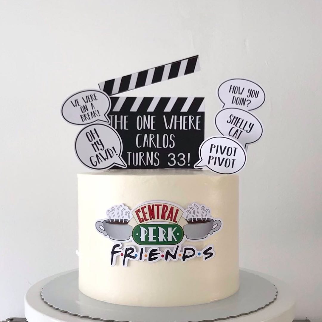 Bolo Friends: 30 inspiraçoes lindas e com detalhes surpreendentes