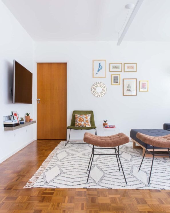 TV na parede: 20 ideias incríveis para sua casa e como colocar