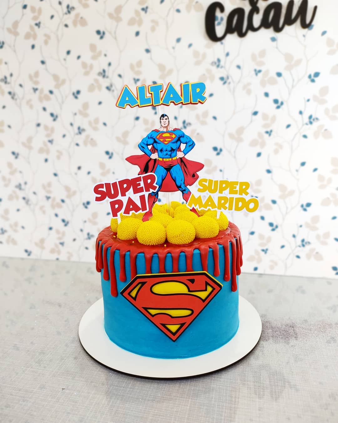 Bolo do Super-Homem: 100 ideias poderosas para sua festa