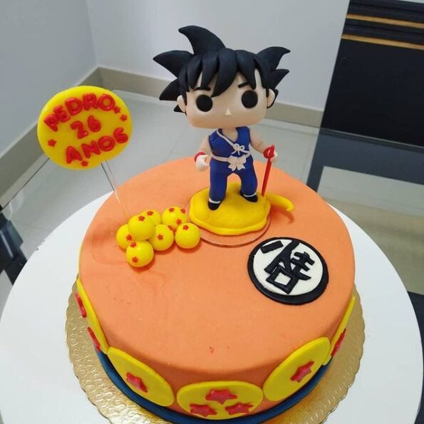Bolo Dragon Ball: 60 ideias que surpreenderão até os Sayajins