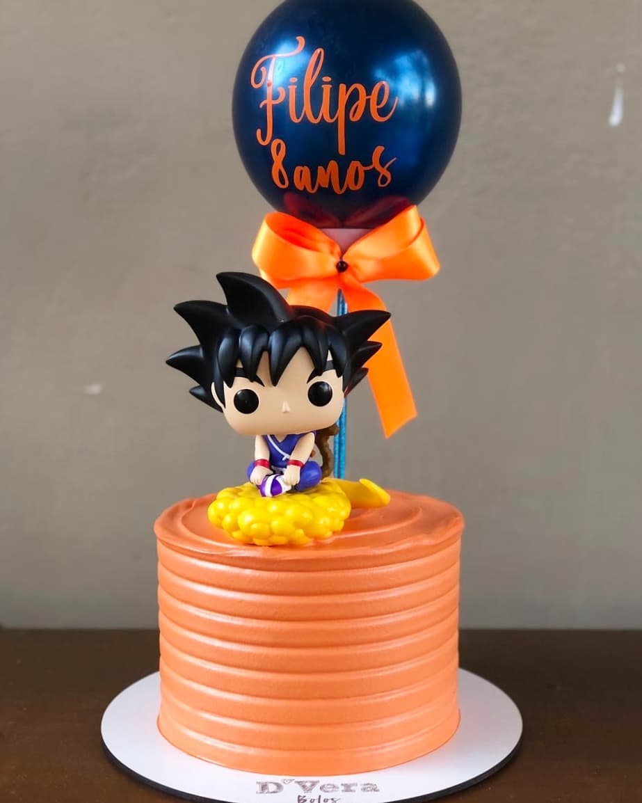 Bolo Dragon Ball: 60 ideias que surpreenderão até os Sayajins