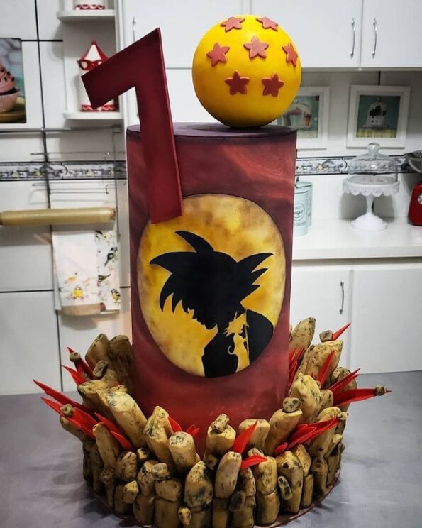 Bolo Dragon Ball: 60 ideias que surpreenderão até os Sayajins