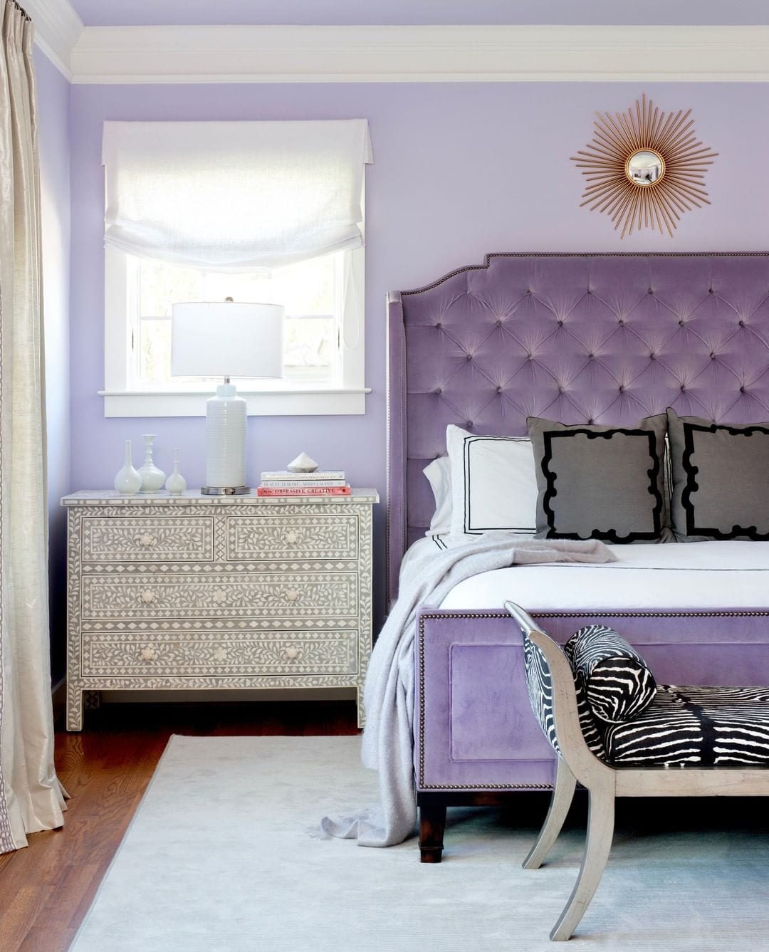 Quarto roxo: 90 fotos + dicas para uma decoração poderosa