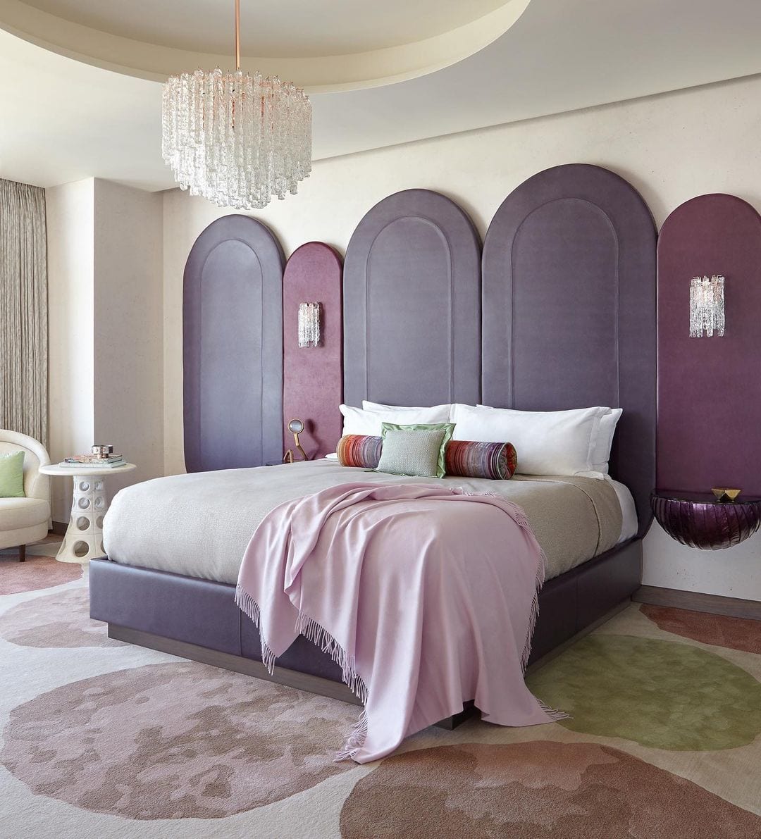 Quarto roxo: 90 fotos + dicas para uma decoração poderosa