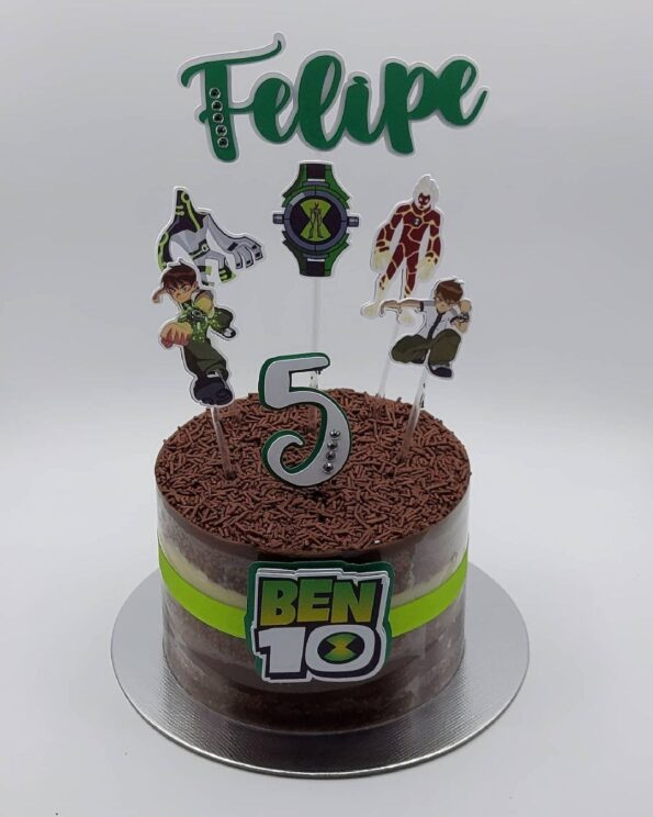 Bolo do Ben 10: 50 ideias que não caberão no Omnitrix