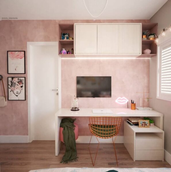 Parede rosa: 50 fotos que vão te motivar a apostar na cor