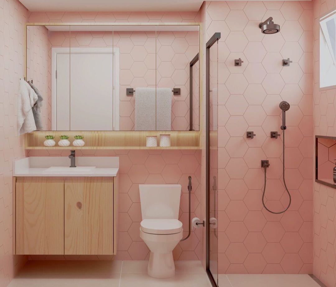 Parede rosa: 50 fotos que vão te motivar a apostar na cor