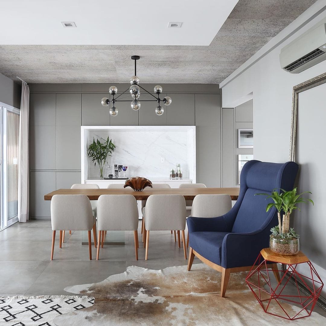 Poltrona azul: 65 ideias para um toque especial na sua decoração