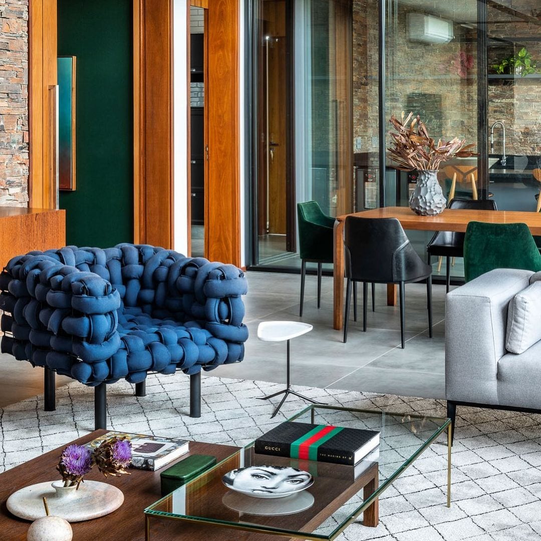 Poltrona azul: 65 ideias para um toque especial na sua decoração