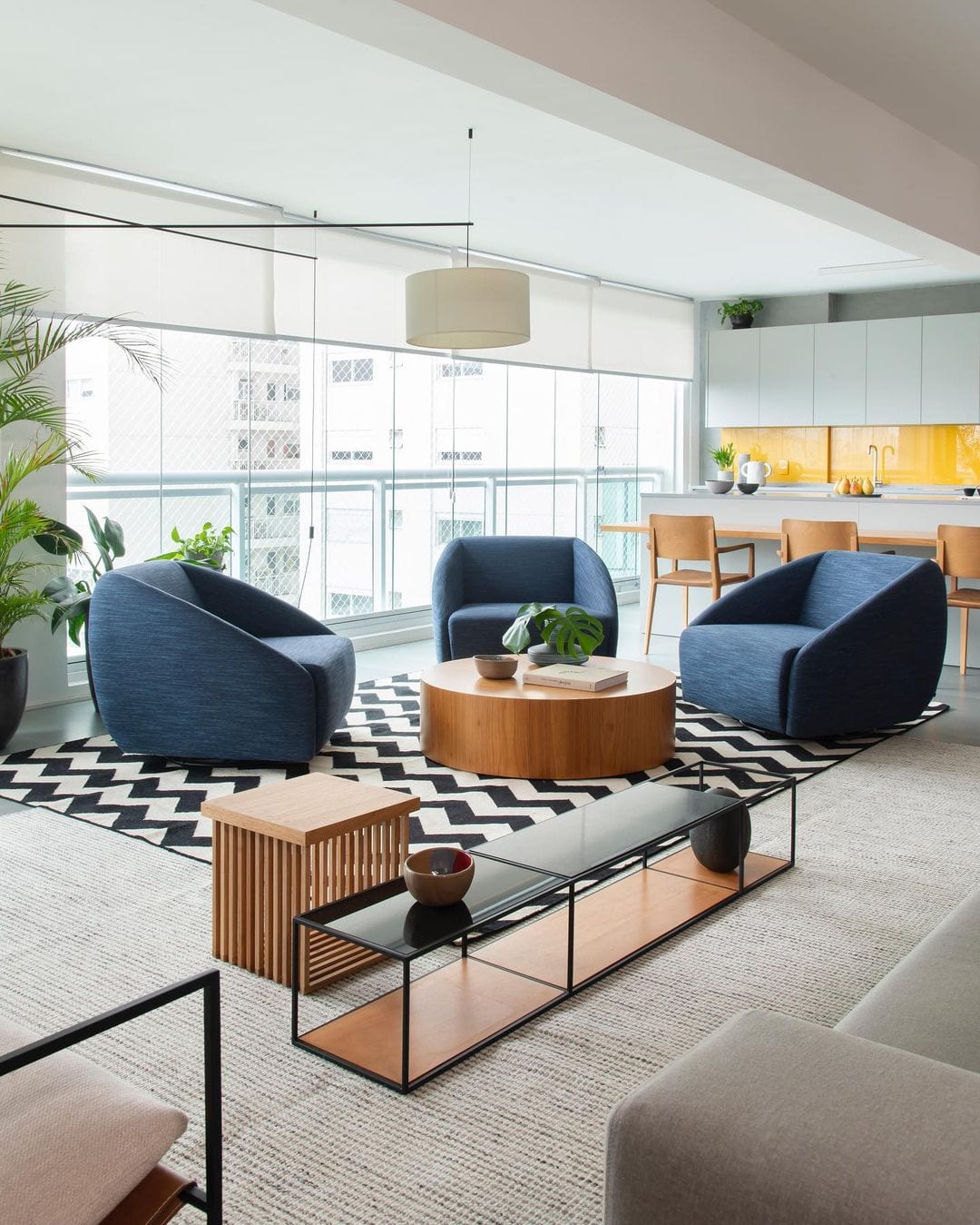 Poltrona azul: 65 ideias para um toque especial na sua decoração