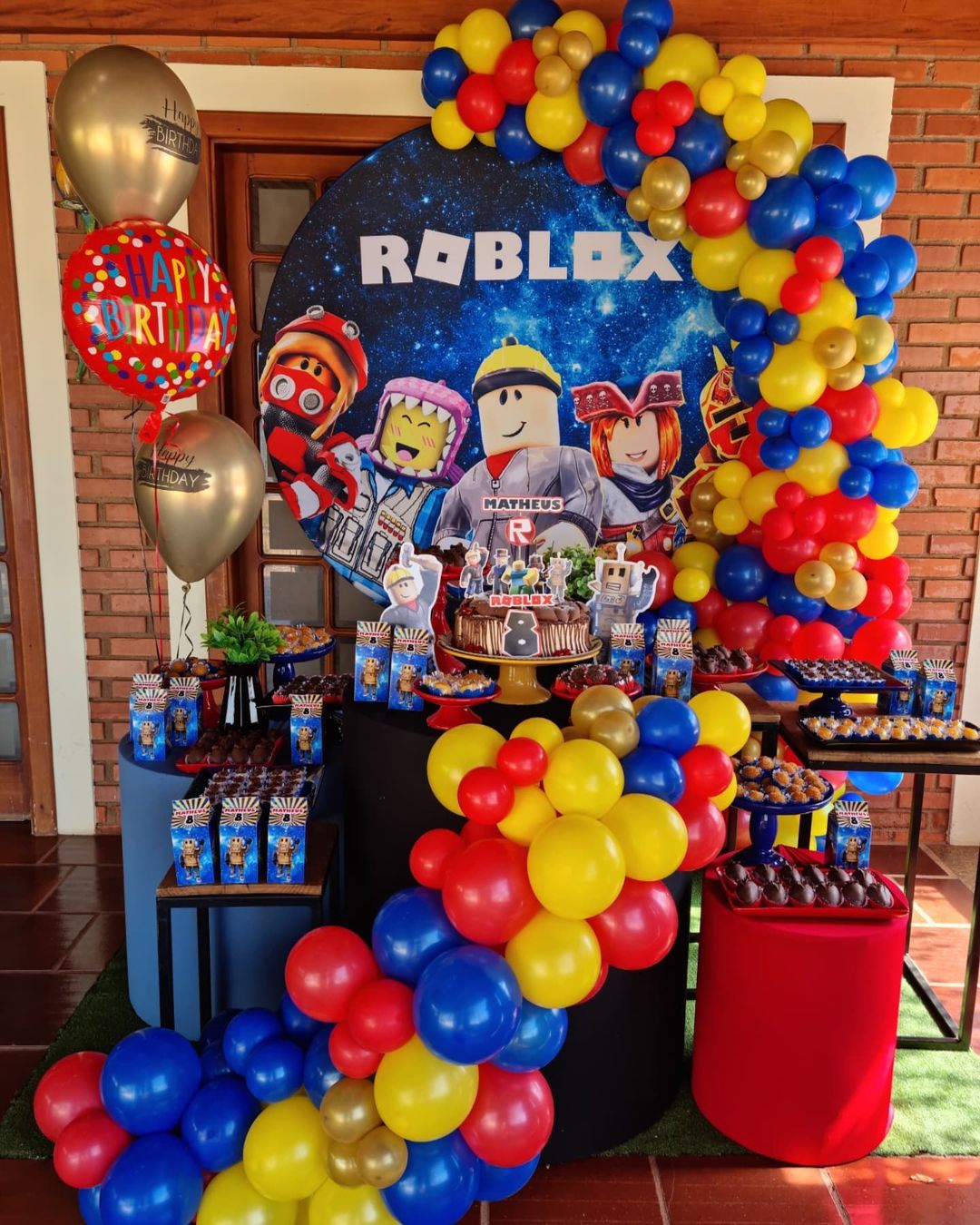 Festa Roblox: 30 fotos e tutoriais para fazer uma festa inesquecível