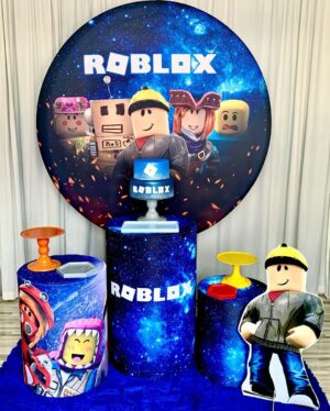 Festa Roblox: 30 fotos e tutoriais para fazer uma festa inesquecível