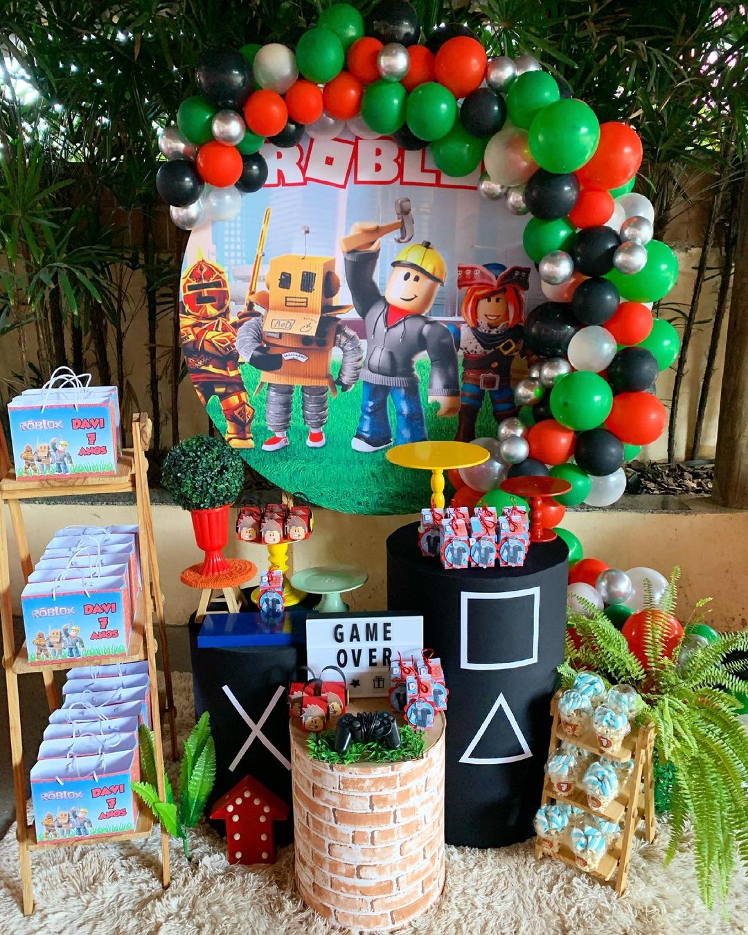 Festa Roblox: 30 fotos e tutoriais para fazer uma festa inesquecível
